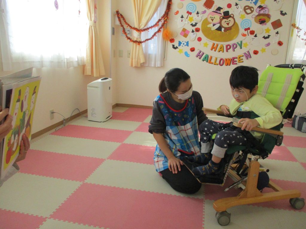 【児童発達】ハロウィンパーティー | 重症心身障害児(者)通所施設 つなぐ