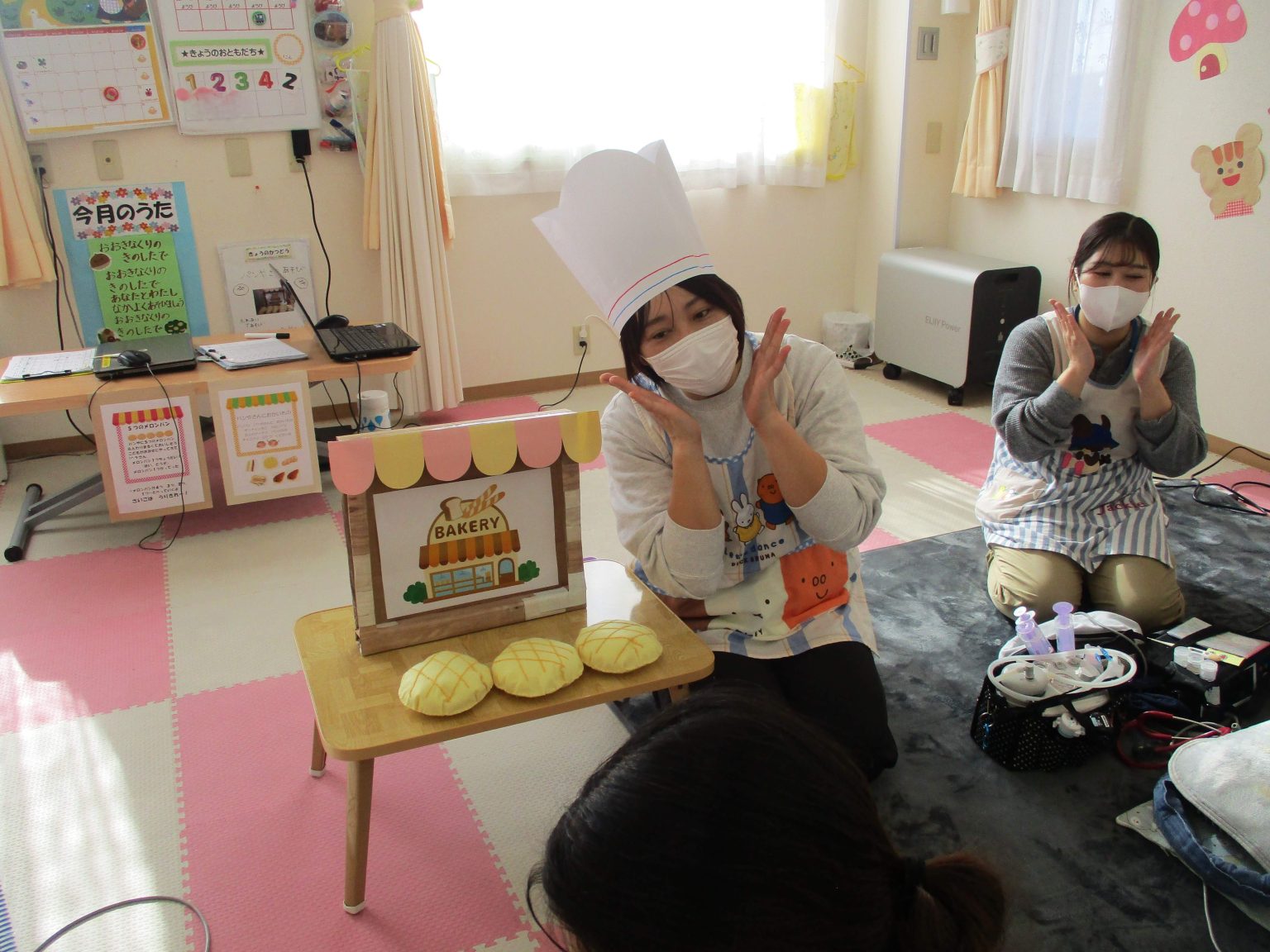 【児童発達】パン屋さんあそび | 重症心身障害児(者)通所施設 つなぐ